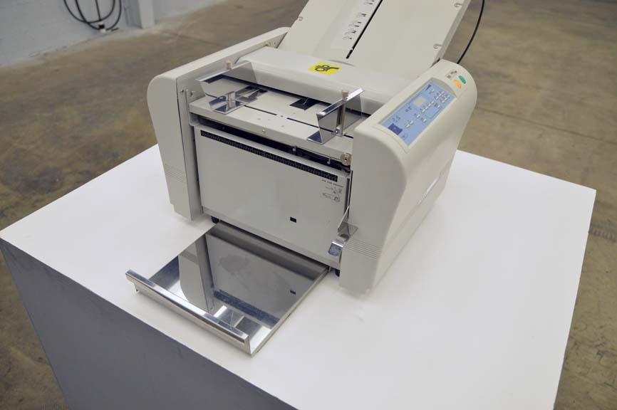 Lot #102: MBM 306A automatic tabletop folder - WireBids